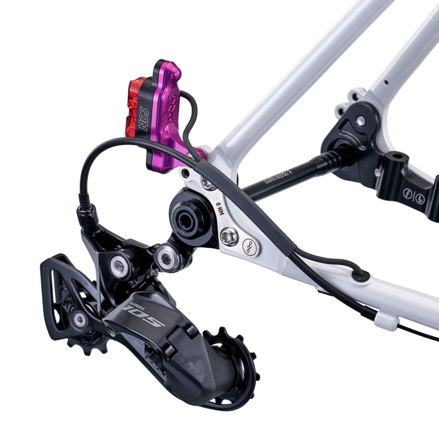 Fairlight x Bentley CNC Dynamo Rear Light Mount - Fairlight Cycles